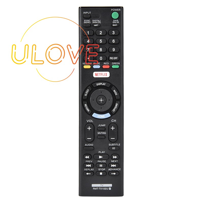 Remote Control Sony Rmt-Tx102U For Rmt-Tx100D Rmt-Tx101J | Shopee ...