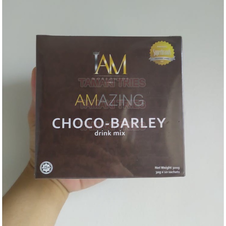 Authentic IAM Worldwide Amazing Choco Barley Drink Mix Original Legit ...