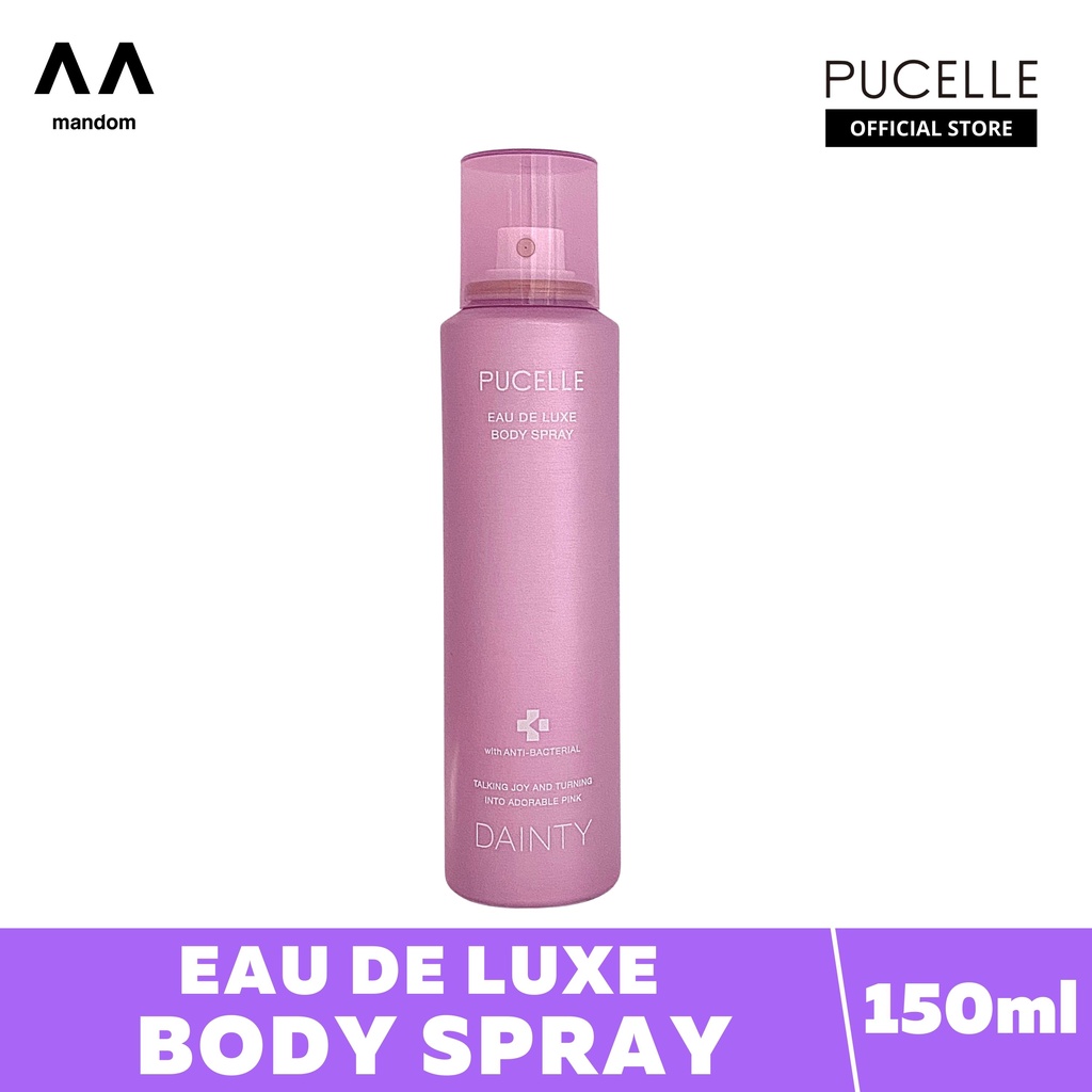 Pucelle Eau De Luxe Body Spray Dainty 150ml | Shopee Philippines