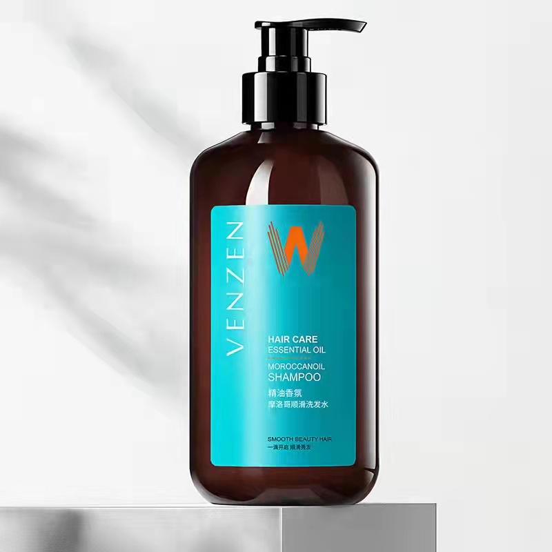 VENZEN Moroccan essential oil scented smoothing shampoo 480ml | Shopee ...
