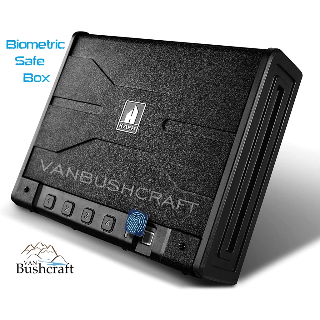 KAER Biometric Fingerprint Safe Box | Shopee Philippines