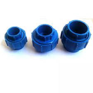 PVC Blue Union Patente (1/2 / 3/4 / 1) BLUE FITTINGS | Shopee Philippines