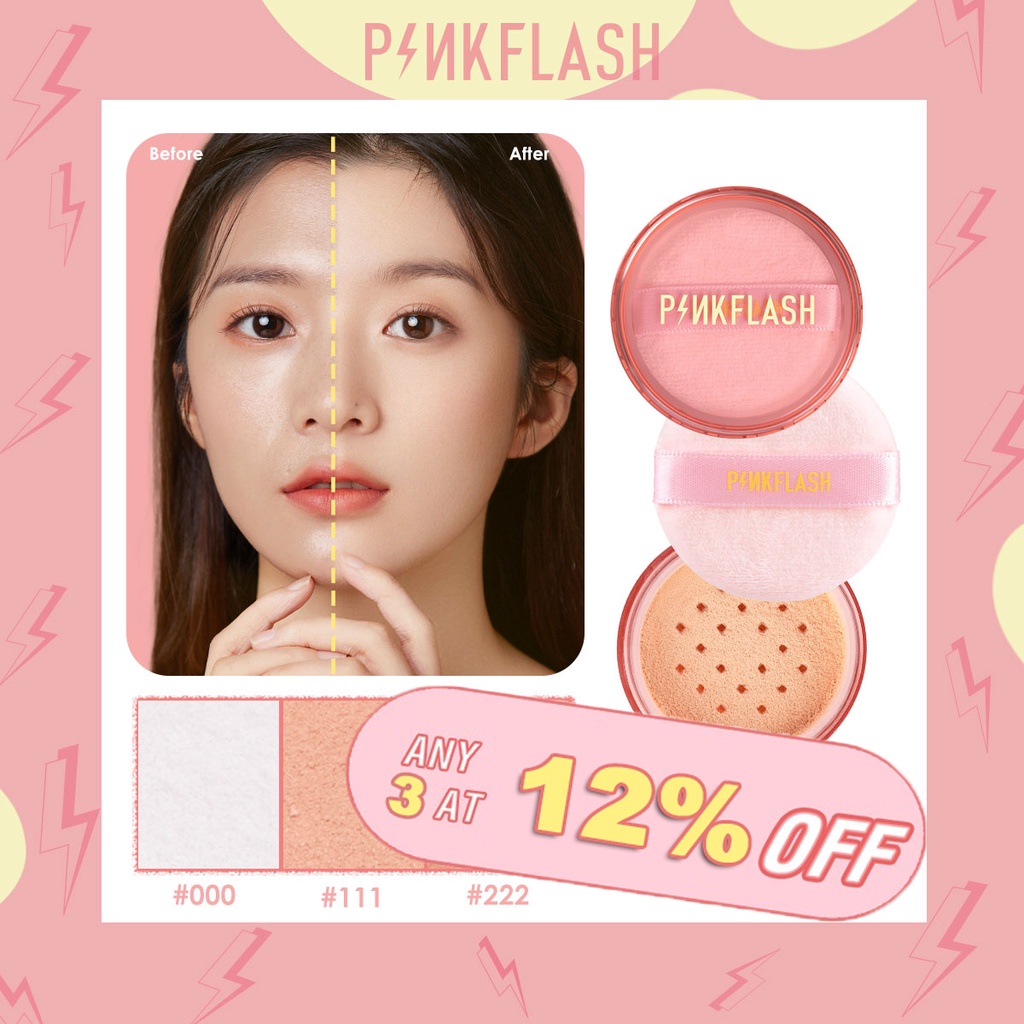 Pink Flash #On Myself Loose Setting Powder Oil Controller Matte ...