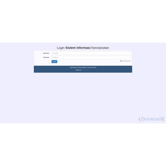 Web Based Information System (Codeigniter) | Shopee Philippines