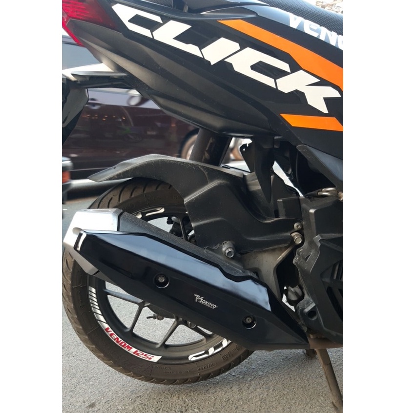 1 Pc CNC Alloy Heat Guard For Honda Click V2 125i 150i Motorcycle ...