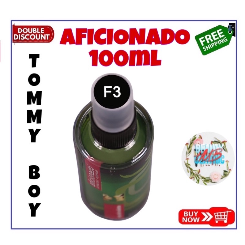 Aficionado F3 100ml Eau De Parfum for Men | Shopee Philippines