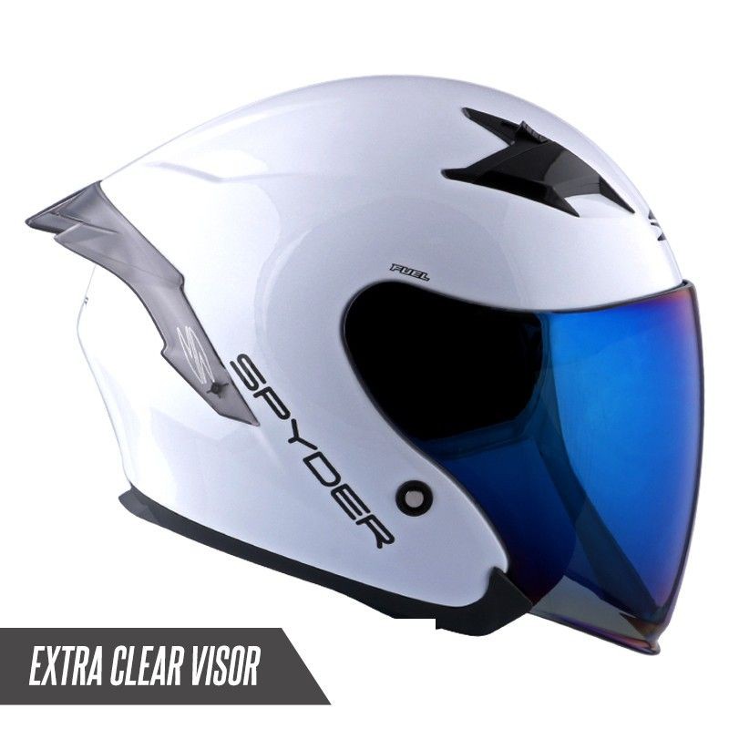 SPYDER FUEL - Open-face with Dualvisor (FREE CLEAR VISOR) | Shopee ...