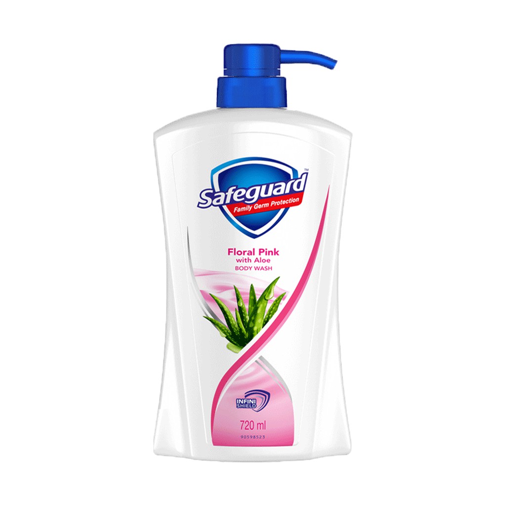 Safeguard Floral Pink with Aloe Body Wash (720mL) | Shopee Philippines