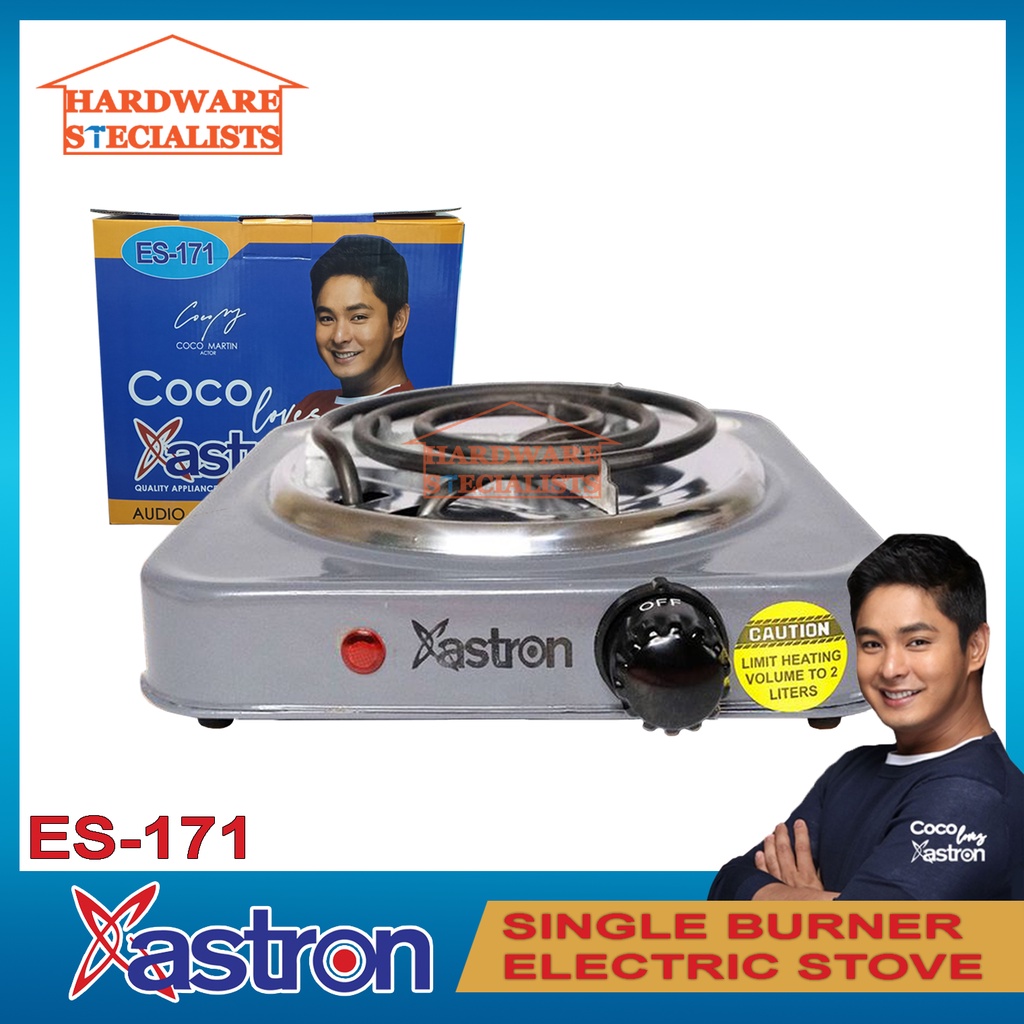Astron Single Burner Electric Stove ES-171 Original Authentic | Shopee ...