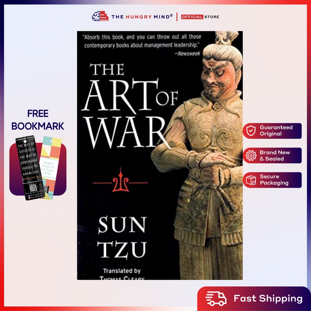 The Art of War (ORIGINAL) by Sun Tzu (PB-RI) Self Help Books | Shopee ...