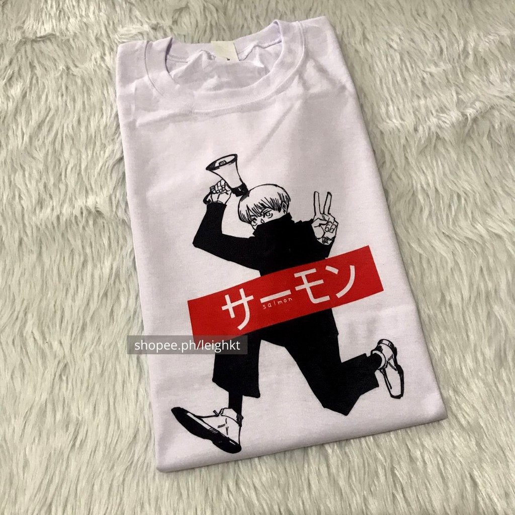 JJK Toge Salmon Anime Shirt 『Cotton Spandex』 Leighkt Collection ...