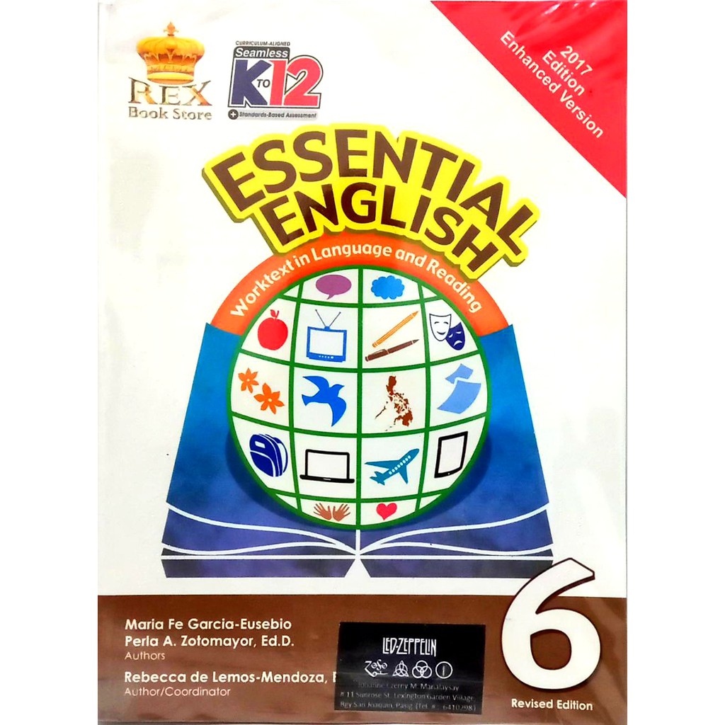 Essential English: Worktext in Language and Reading 6 (USED TEXTBOOK ...