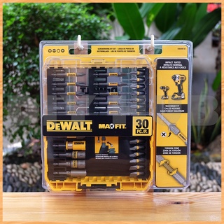 DEWALT MaxFit Screwdriver Bit Set Impact Ready 30pcs (DWAMF30) | Shopee ...