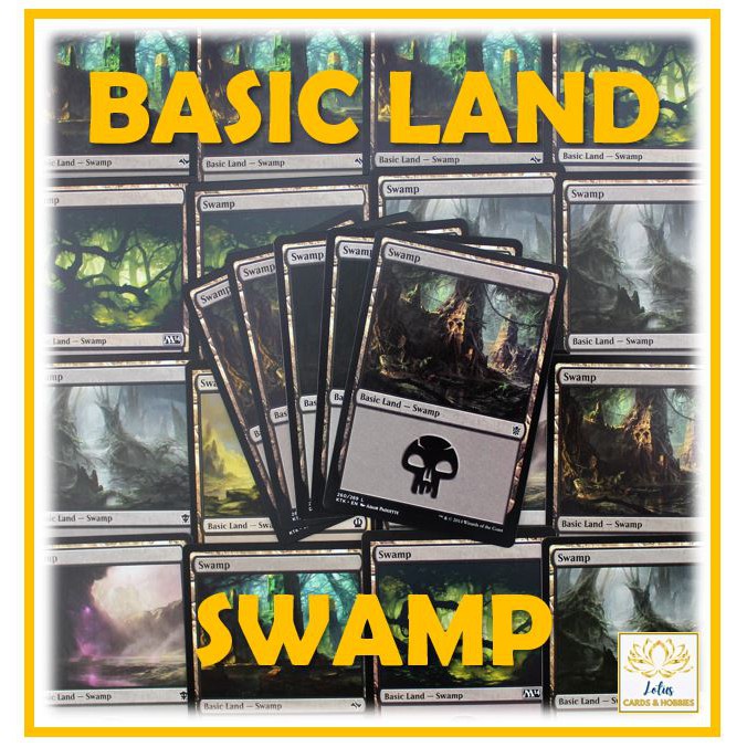 Magic the Gathering: Basic Land - Swamp | Shopee Philippines