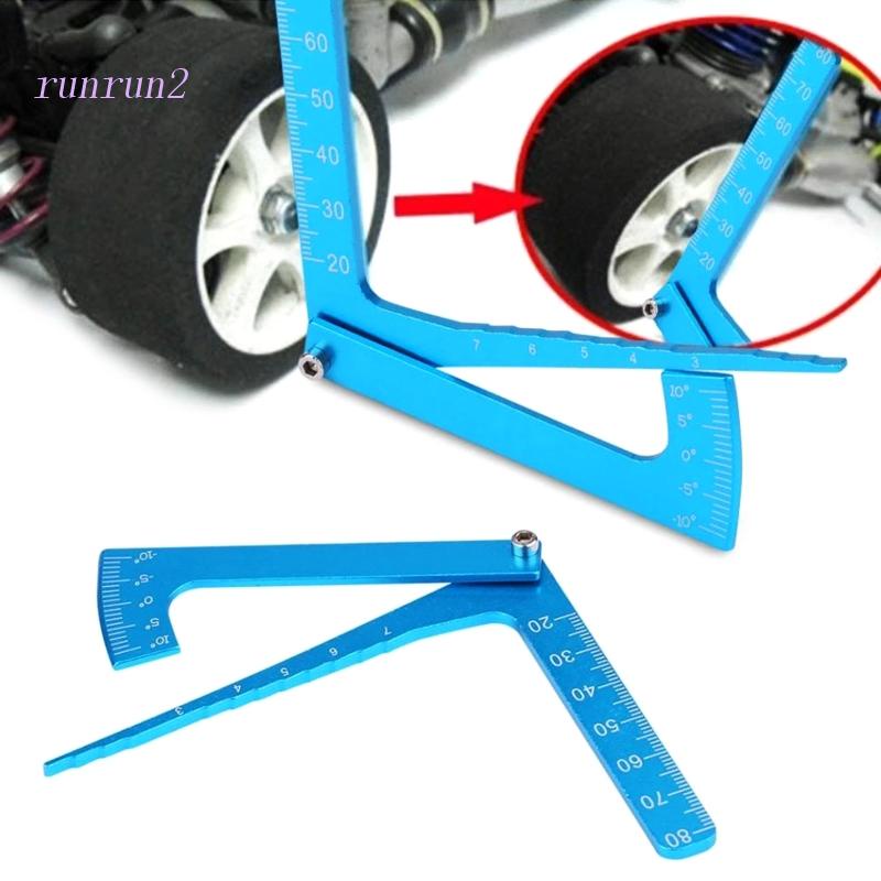 RUN RC Rim Camber Ruler 3 in 1 Aluminium Alloy Set Up Camber Gauge ...