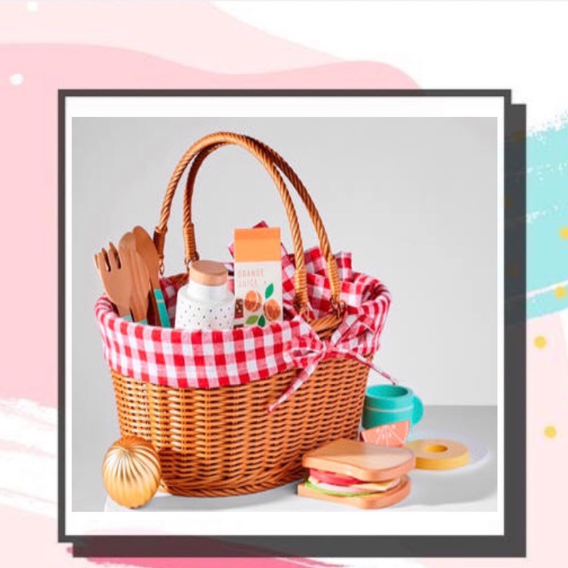 Wooden Picnic Toy Set | Shopee Philippines