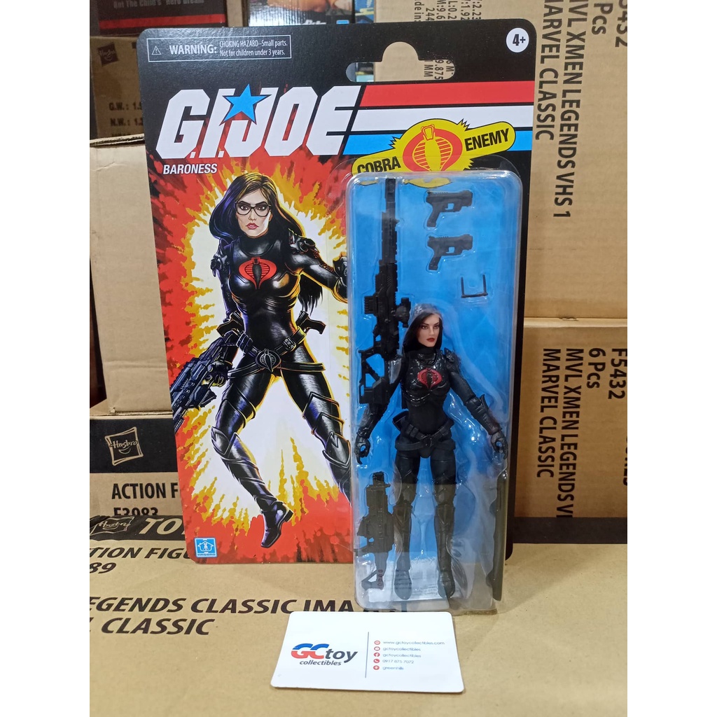 Hasbro GI Joe Retro Baroness | Shopee Philippines