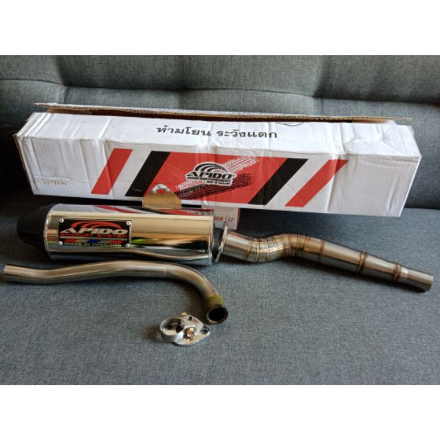 Apido Pipe For Xrm 110 Chrome (Original) | Shopee Philippines