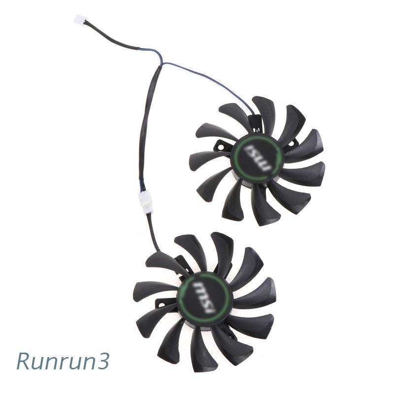 RUNNY GPU Cooler Fan for MSI GeForce GTX 1650 VGA Fan Graphics Card ...