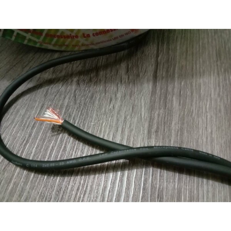 Tasker C 114 Meter Audio Mic Input Cable Made In Itali | Shopee Philippines
