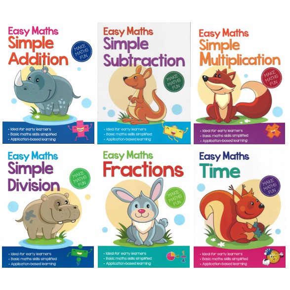 EASY MATHS ACTIVITY BOOK | Shopee Philippines