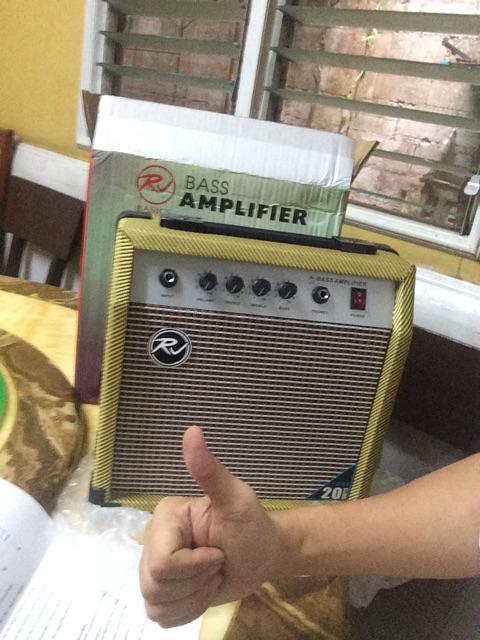 RJ Guitars Basics Bass Amplifier - 20 Watts | Shopee Philippines