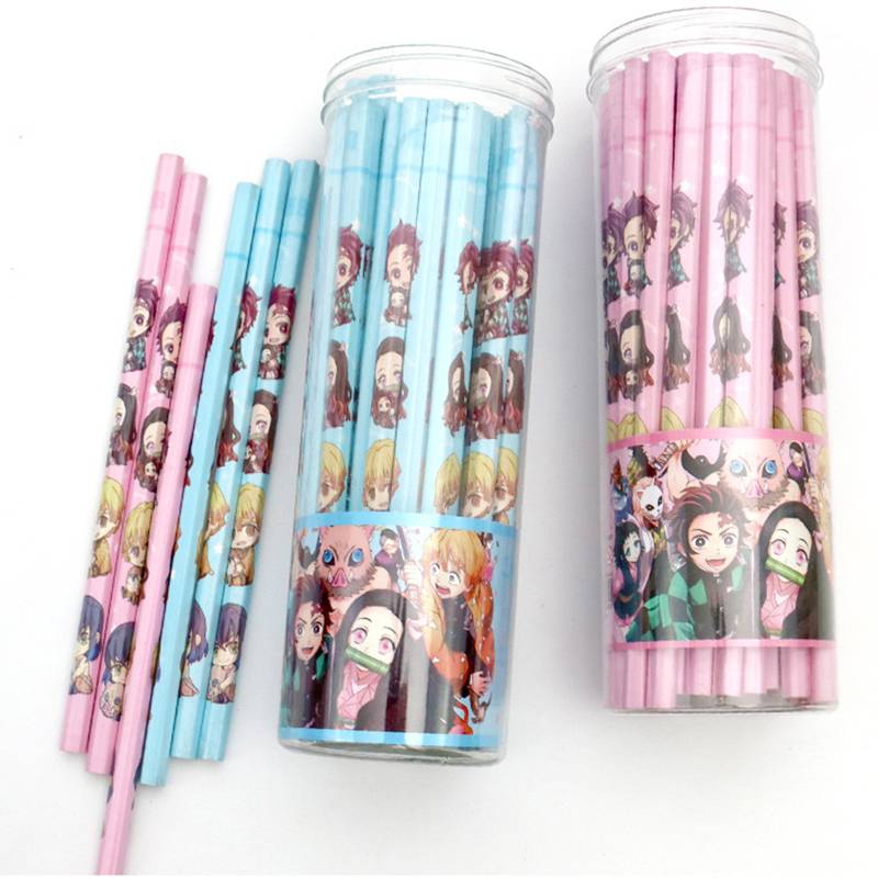 5Pcs Anime Demon Slayer Kimetsu No Yaiba Kamado Tanjirou Nezuko Sketch ...