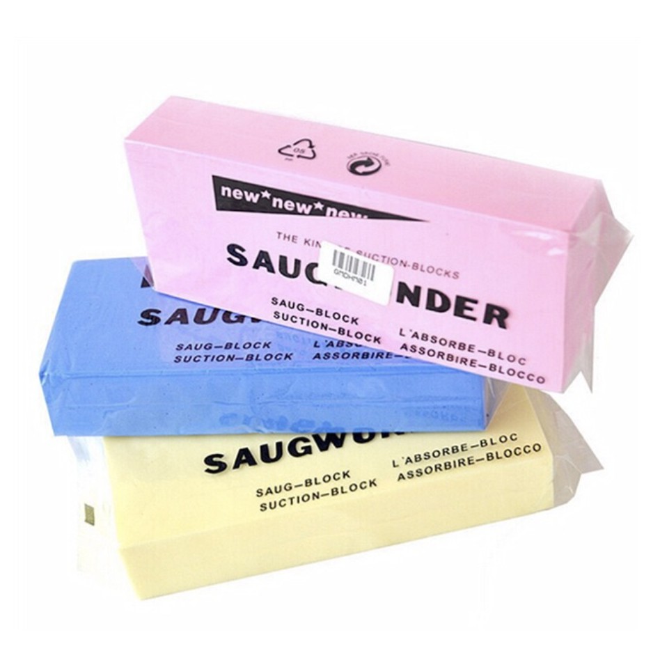 Saugwunder magic absorbing cleaning super absorbent sponge block The ...