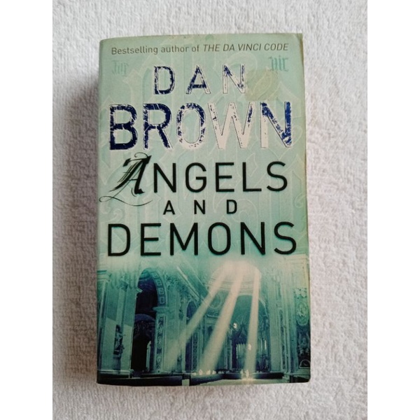 DAN BROWN books - ANGELS & DEMONS (PRELOVED) | Shopee Philippines