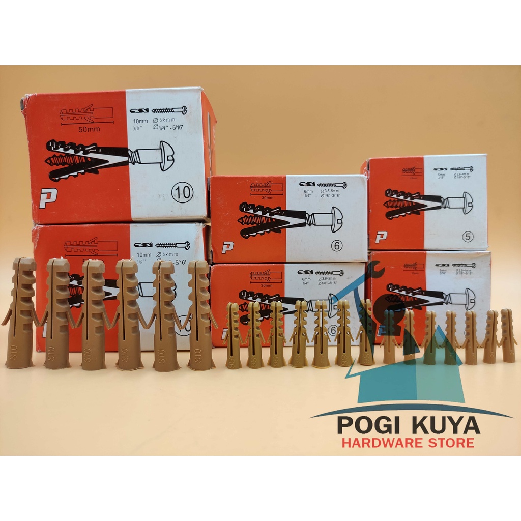 Plastic Tox (5mm to 10mm) - per box | Shopee Philippines