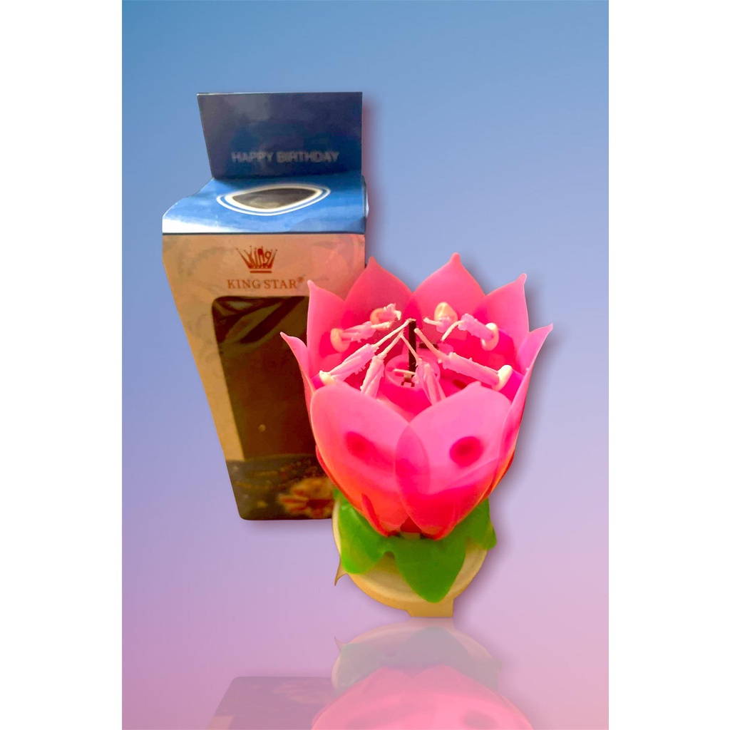 Flower Rotating Birthday Candle | Shopee Philippines