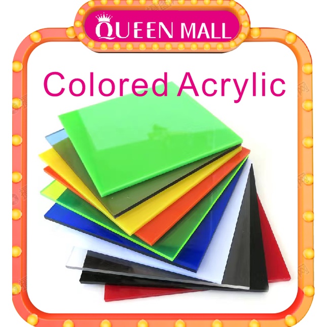 Colorful Opaque Acrylic Sheet Pre Cut & Customized Size Sheets Plastic ...