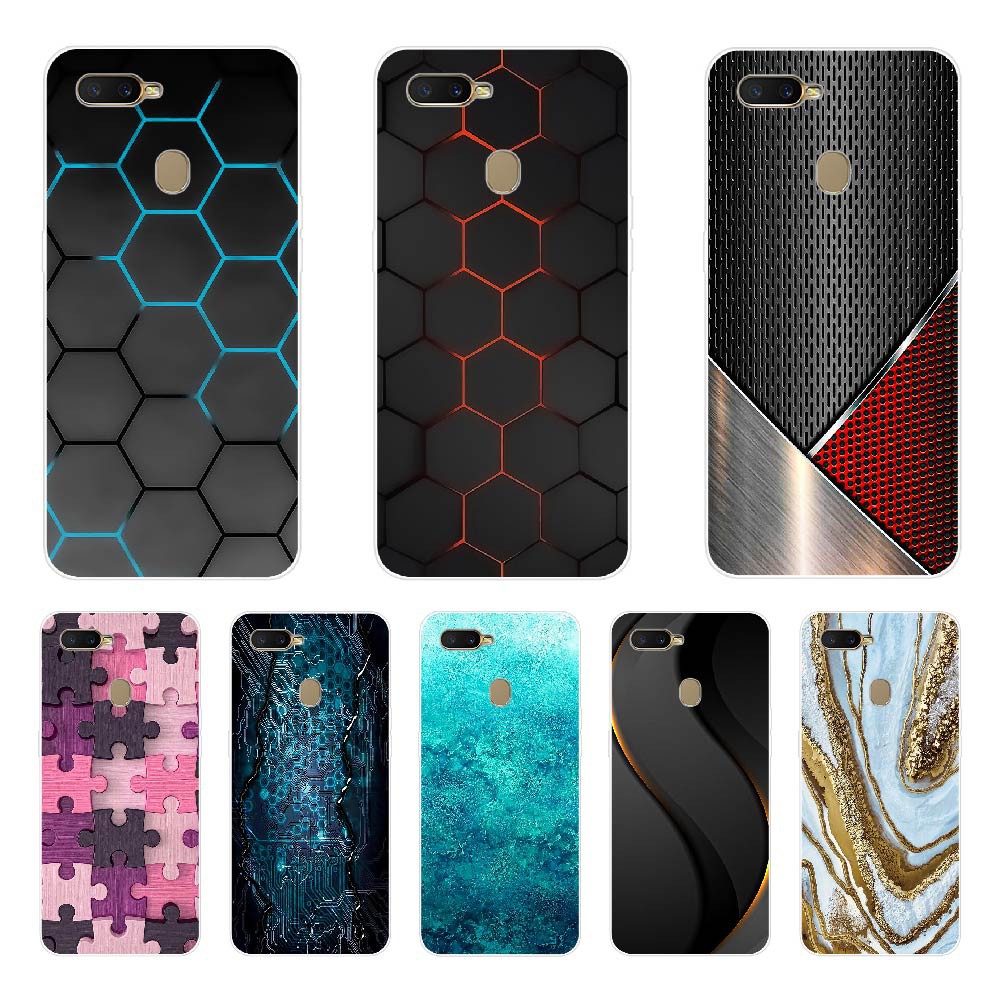 OPPO A5S A7 Cases Soft Cover Silicone TPU Phone Case OPPO A5S A7 Case ...
