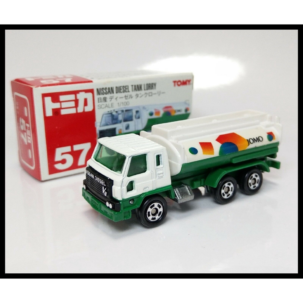 TOMICA 57 NISSAN DIESEL TANK LORRY TRUCK ( JOMO ) 1/100 ( Red Tomy ) DIECAST (A) | Shopee ...
