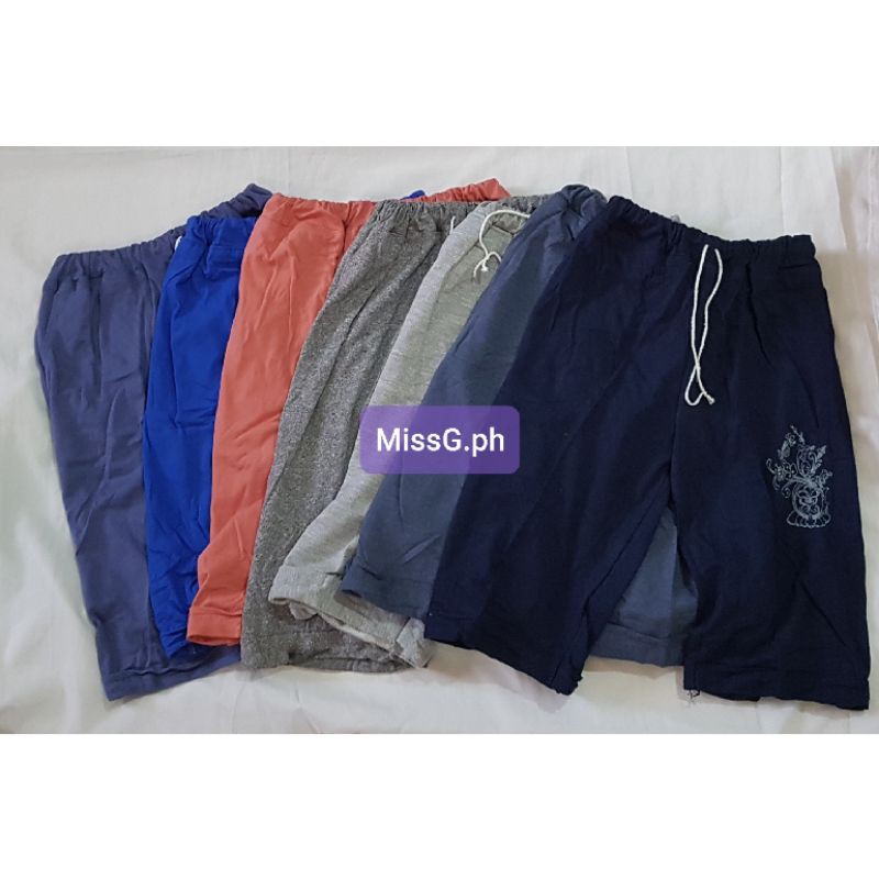 TOKONG SHORTS PAMBAHAY | STRETCHABLE PWEDE FOR BIG SIZED | ASSORTED ...