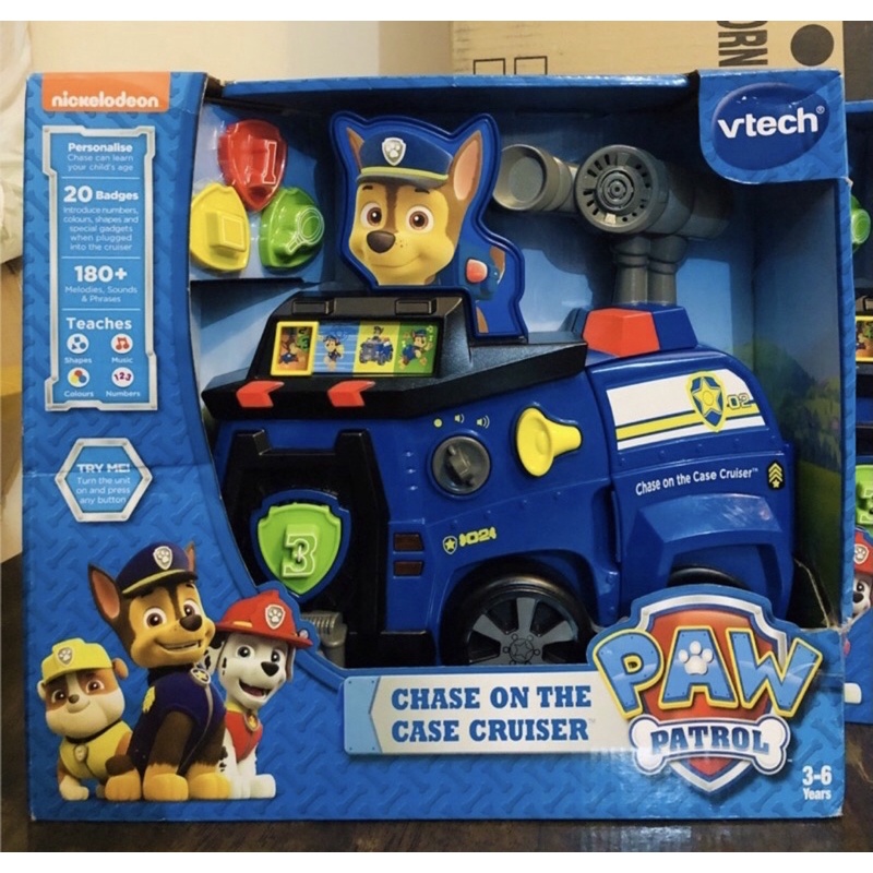 Paw Patrol Chase on the Case Cruiser | Shopee Philippines
