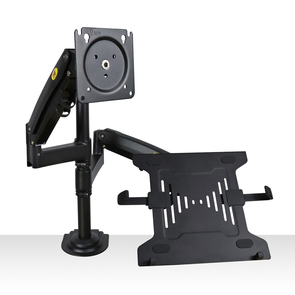 North Bayou NB H180 Dual Arm Double Monitor Desktop Mount for 22”-32 ...