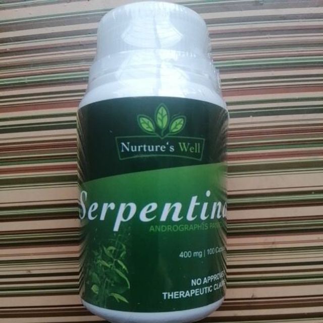 (SERPENTINA Capsules - 100% PURE HERBAL ) | Shopee Philippines