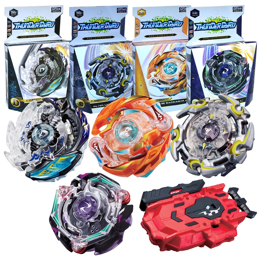 Beyblade G5 Thunder Gyro Booster God Layer System Battling Top | Shopee ...