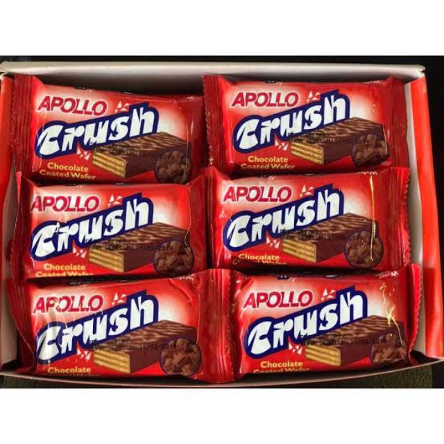 BUY 1 TAKE 1 Apollo Crush Chocolate Coated Wafer 13g | Shopee Philippines