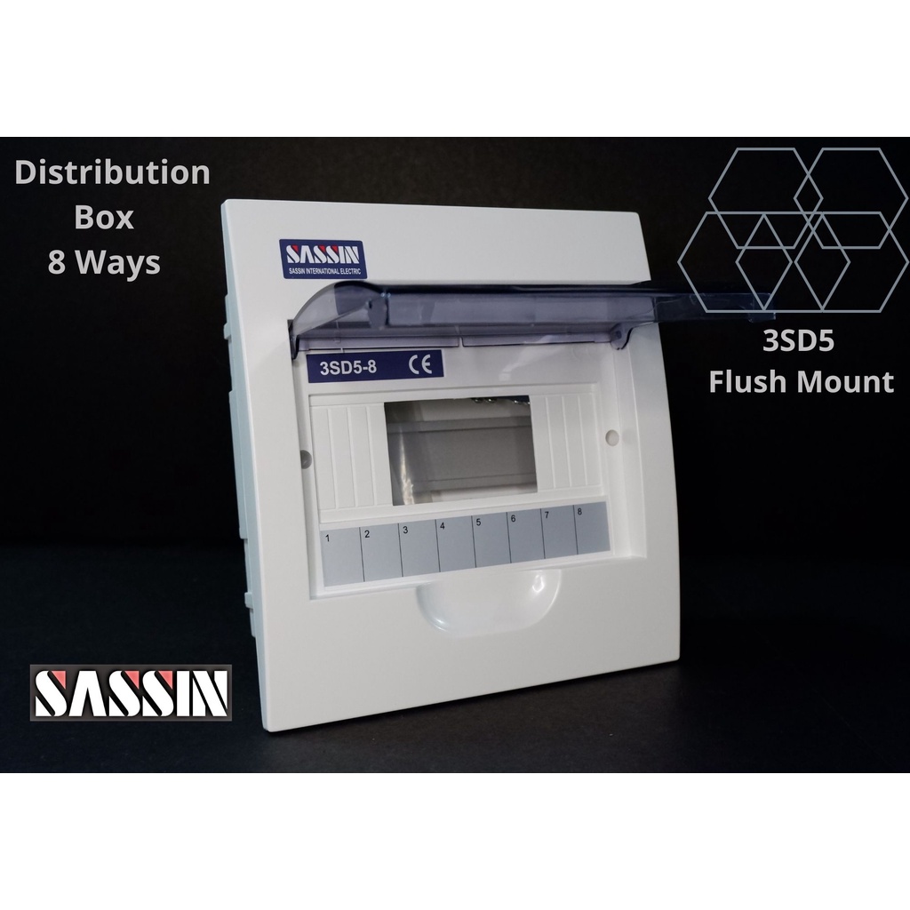 Sassin Flush Mount Distribution Box 8 Ways | Shopee Philippines