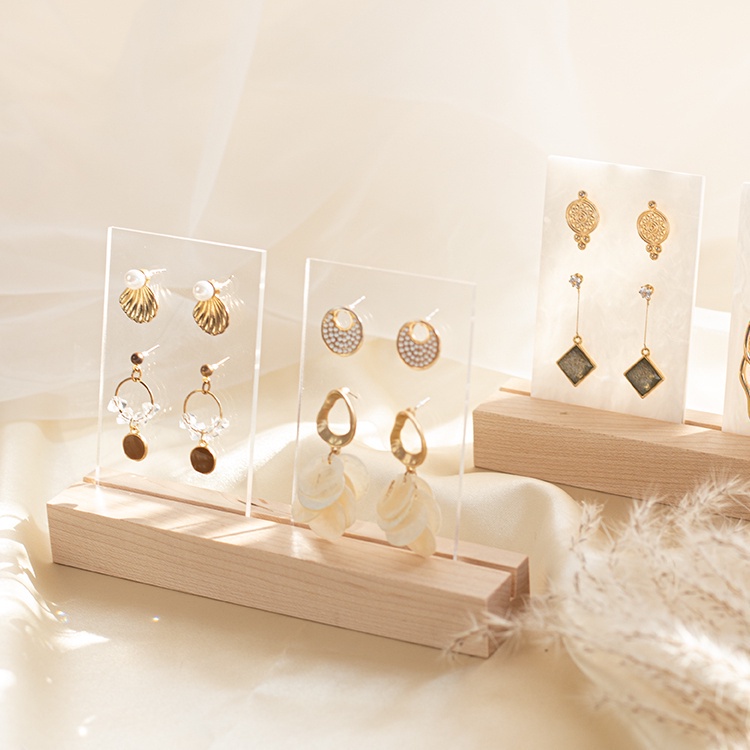 Jewelry Display Stand Rack Ins Acrylic Ring Bracket Photo Props Photo ...