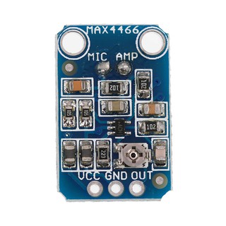 Microphone Amplifier MAX4466 Adjustable Gain Breakout Board Module For Arduino MAX4466 PCB Board ...