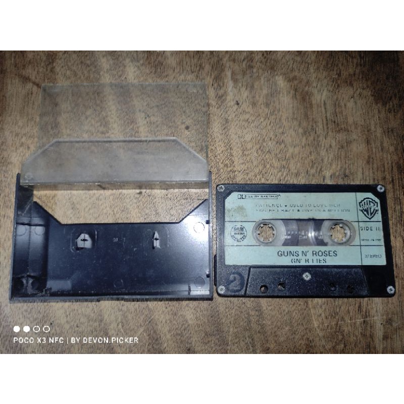 Cassette Tape : Guns N Roses Lies (No Inlay) | Shopee Philippines