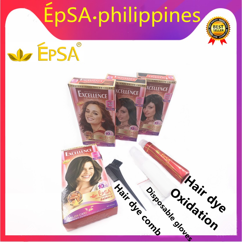 EPSA Hair Color Hair Dye Excellence Fashion 60ml 1020 | Shopee Philippines