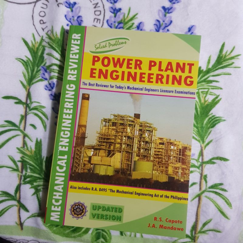 POWER PLANT ENGINEERING By; R.S.CAPOTE | Shopee Philippines