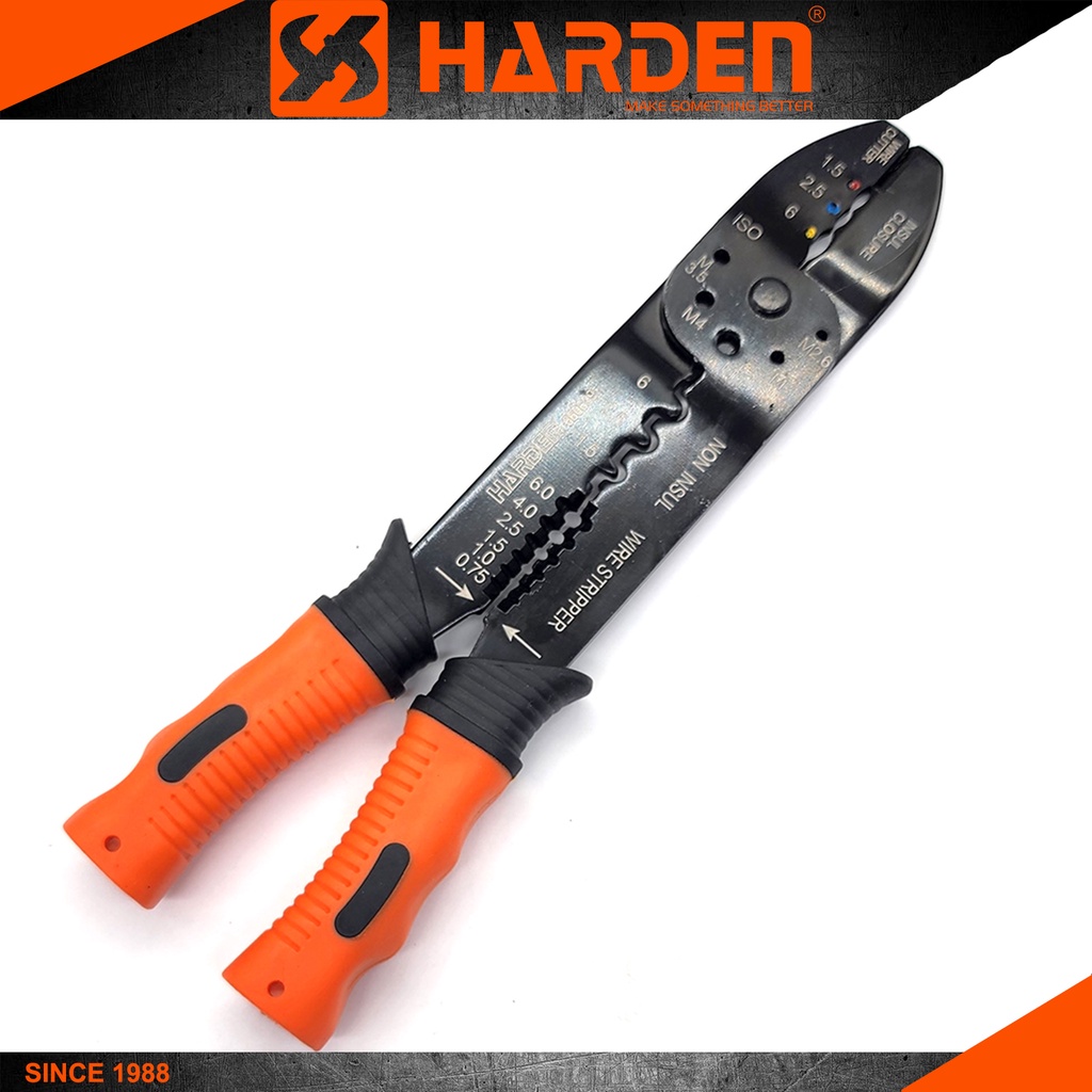 Harden 660639 Multi Functional Wire Stripper Multifunction Tool Copper ...
