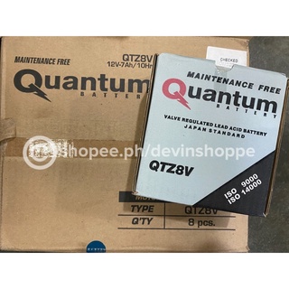 Quantum Battery QTZ8V For PCX / XMAX / TMX SUPREMO / YAMAHA R3 | Shopee ...