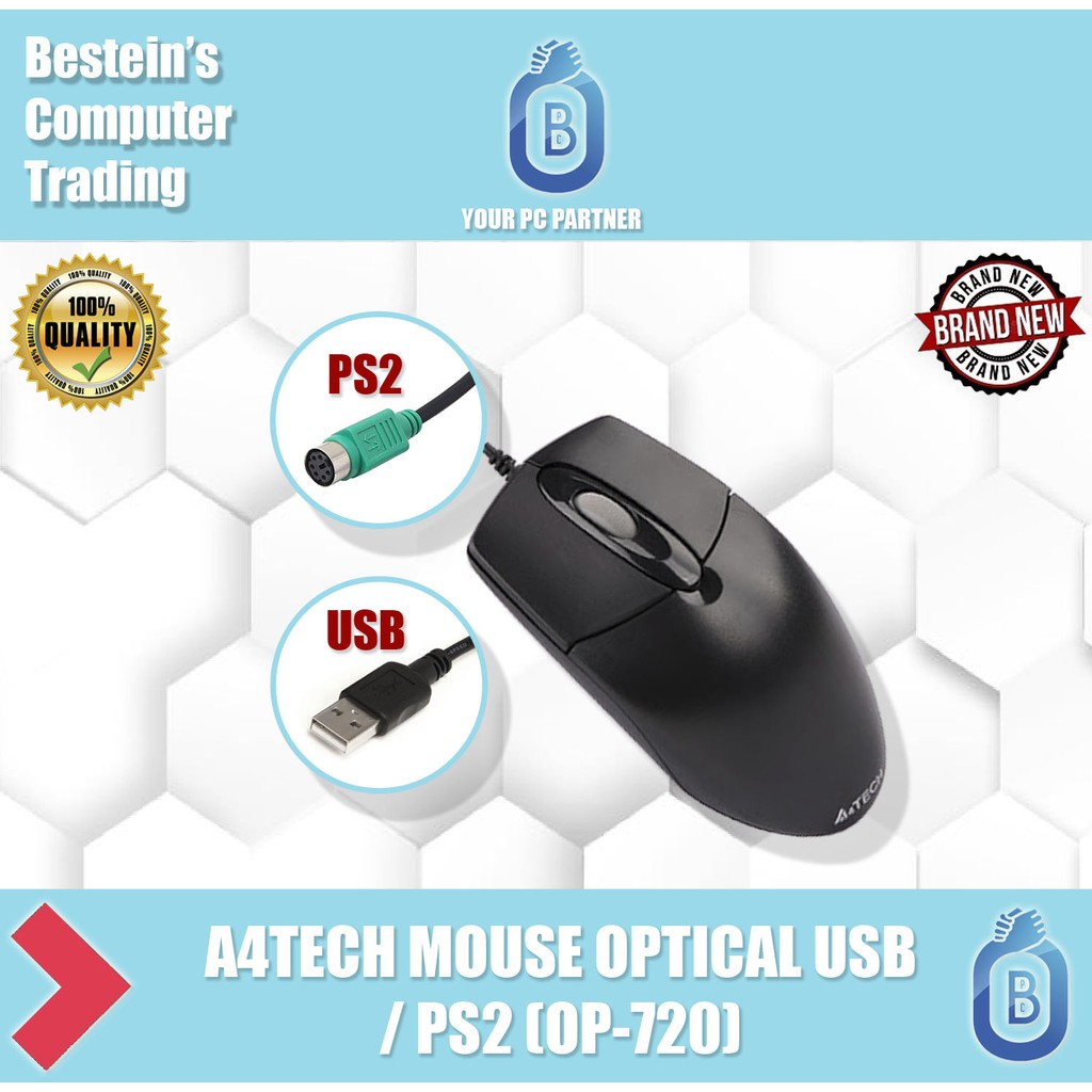 A4tech Mouse Optical USB / PS2 (OP-720) | Shopee Philippines