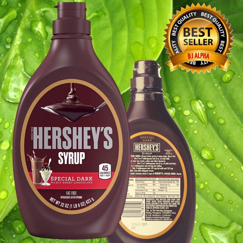 Hershey Syrup Green